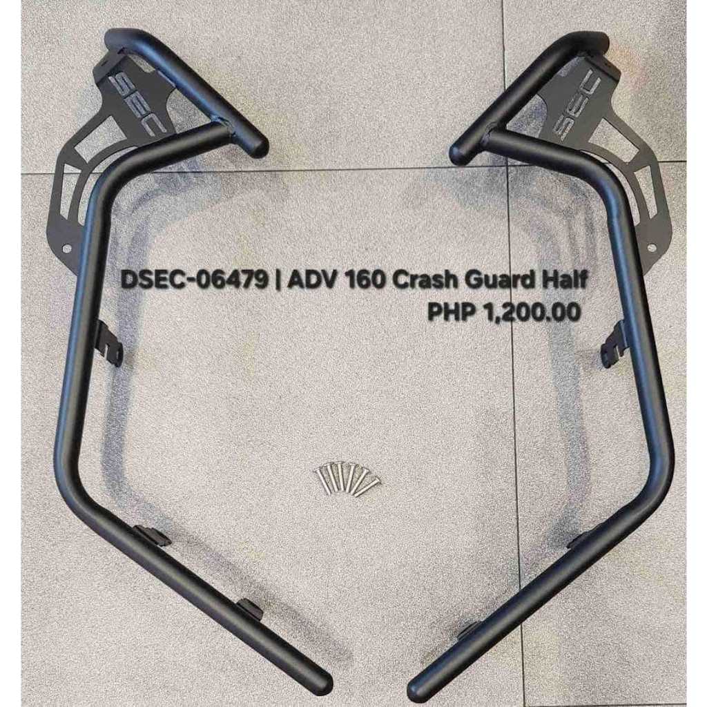SEC crash guard full armour for ADV 160 With bolts and nuts.. | Shopee ...