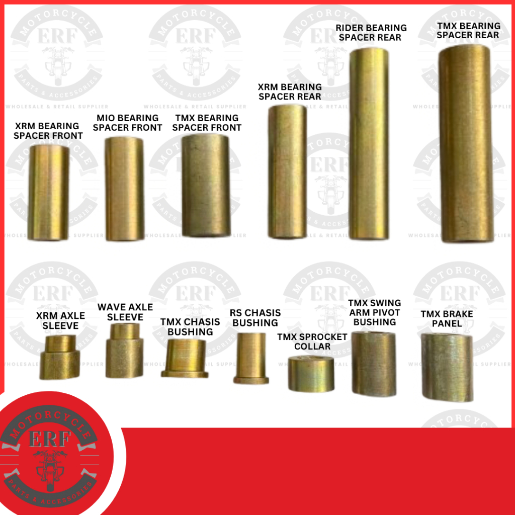 BEARING SPACER FRONT/REAR AXLE SLEEVE /CHASIS BUSHING SPROCKET COLLAR ...