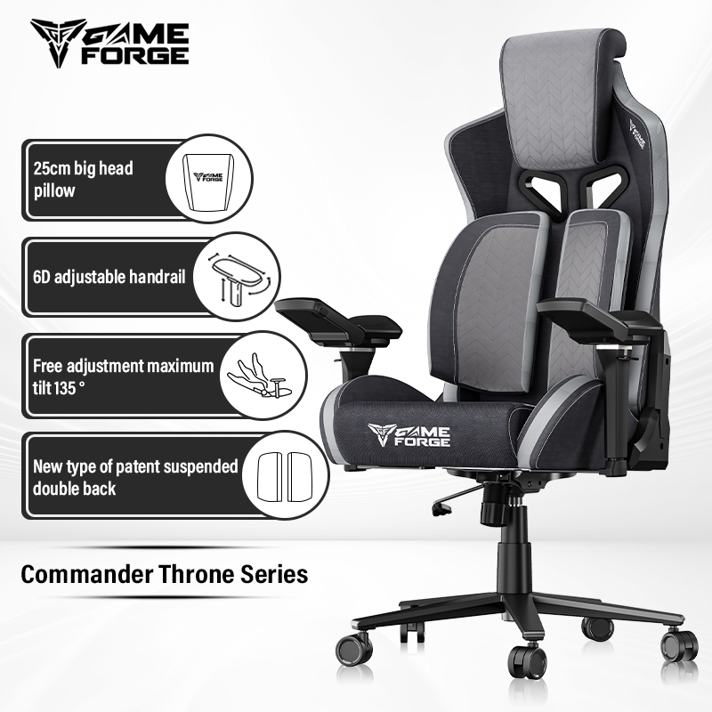 Free shipping！GAMEFORGE Gaming Chair Commander Throne Home official ...
