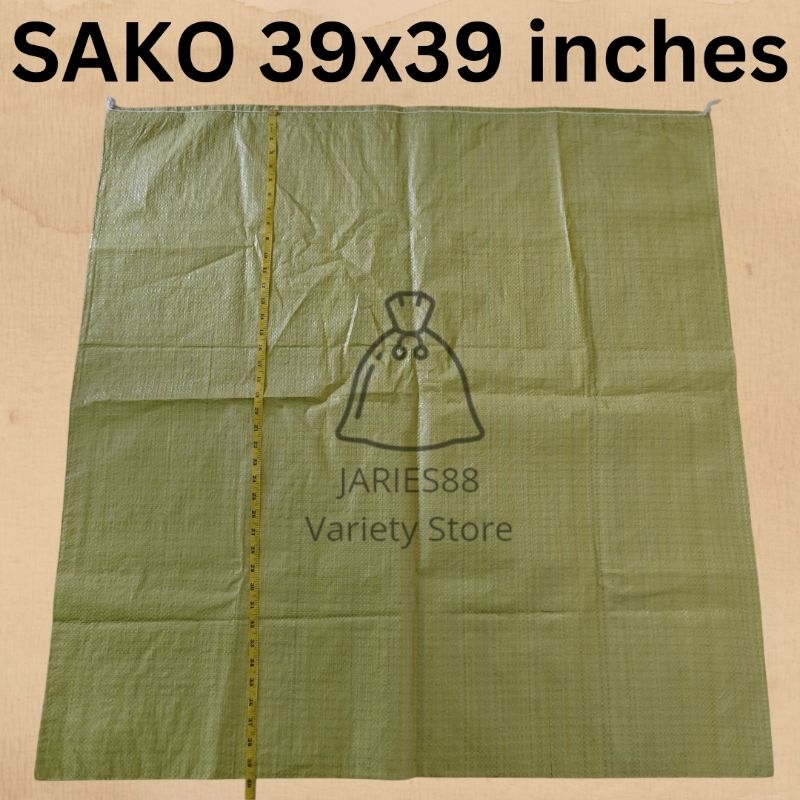 Sack/Sako Bag 39x39 Inches (Gamit sa Ukay) Yellow-Green | Shopee ...