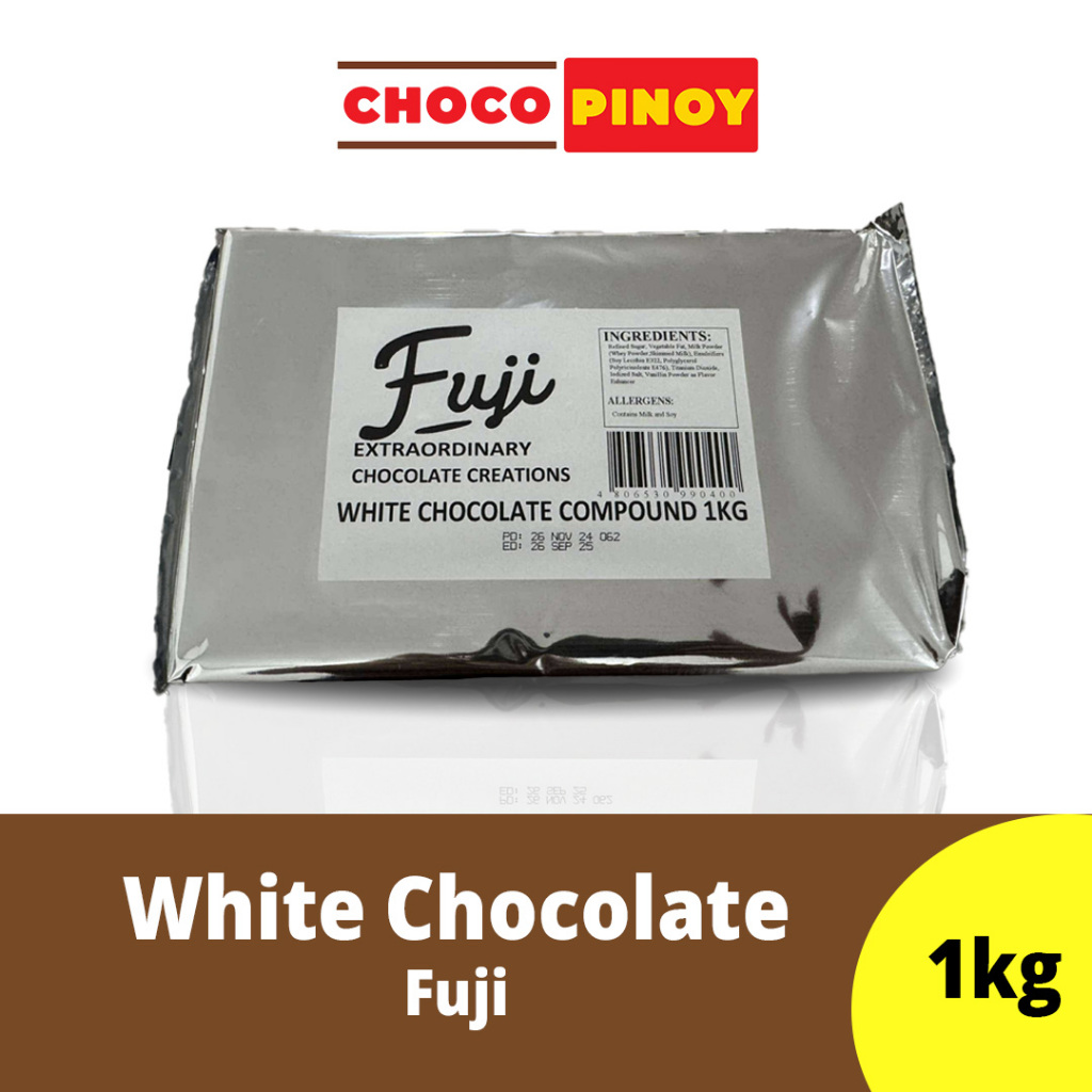 Fuji Chocolates White Chocolate Compound 1kg | Shopee Philippines