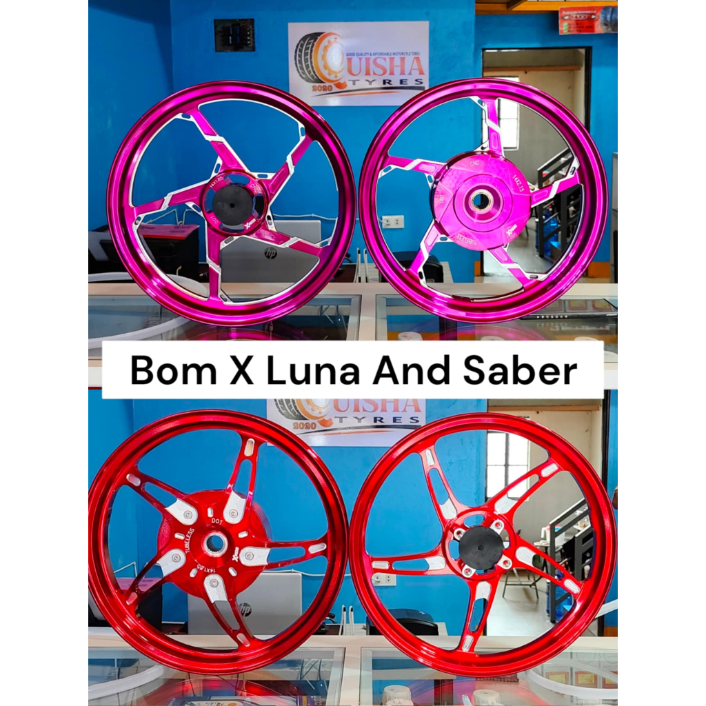 BOM X RANGSIT MAGS SPORTY / CLICK/ BEAT (free 2 pito) | Shopee Philippines