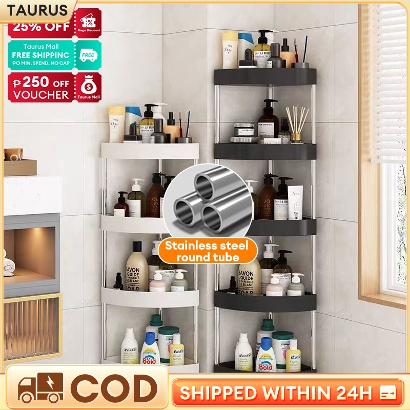 Kitchen Storage Rack 2/3 layer Corner Shelves Organizer Triangular ...