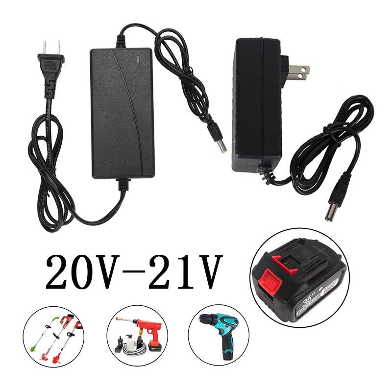21V 1A/2A DC Electric Wrench Original Lithium Battery Charger Universal ...