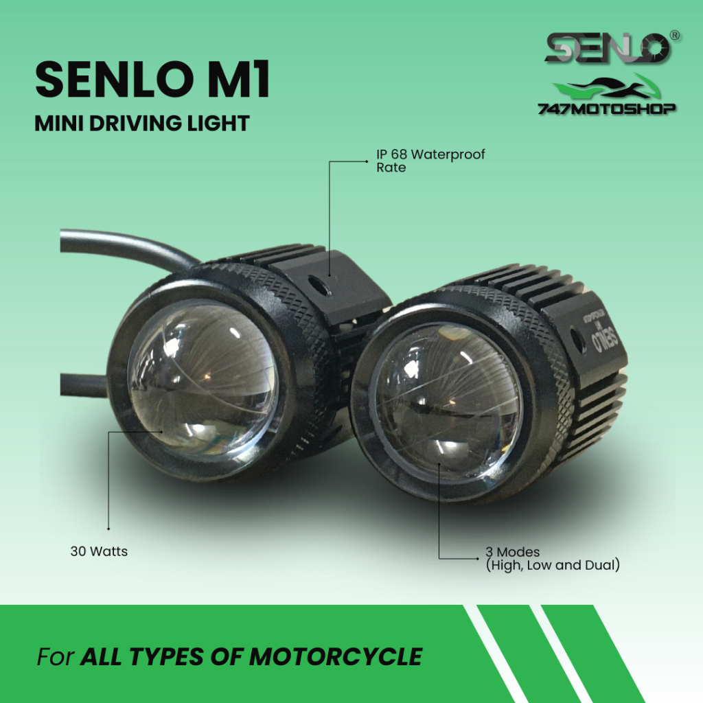 SENLO MINI DRIVING LIGHT M1 | Shopee Philippines