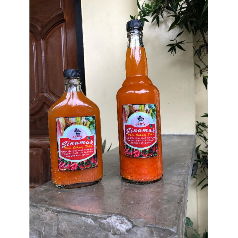 JED'S Vinegar Spicy Special Sinamak (375ml)(850ml) | Shopee Philippines