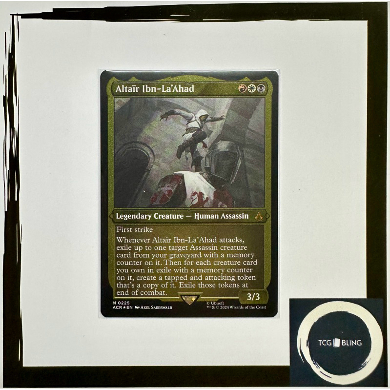Altair Ibn-La'Ahad MTG - Universes Beyond: Assassin’s Creed (Foil Etched) | Shopee Philippines