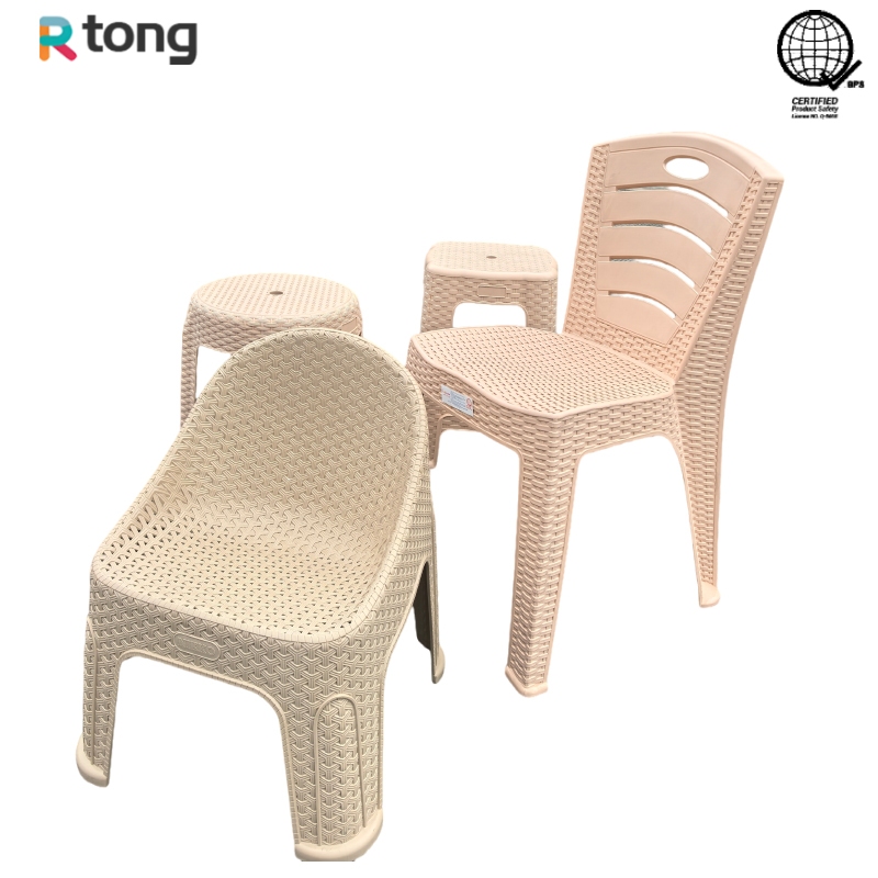 XTREME Backrest Stool Rattan Chair Plastic Chair New 923A Rattan Chair ...