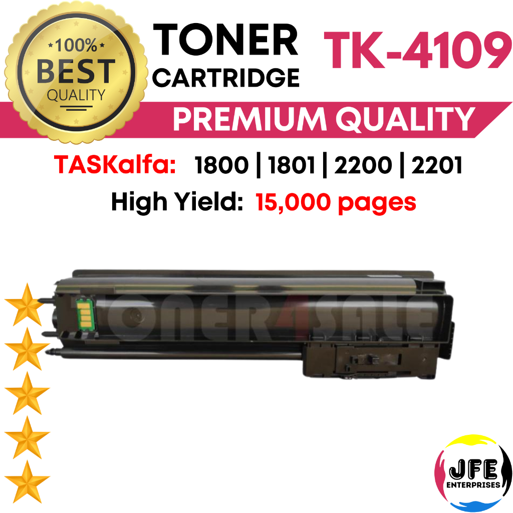 TK4109 TK 4109 Compatible for Kyocera Taskalfa 1800 1801 2200 2201 ...