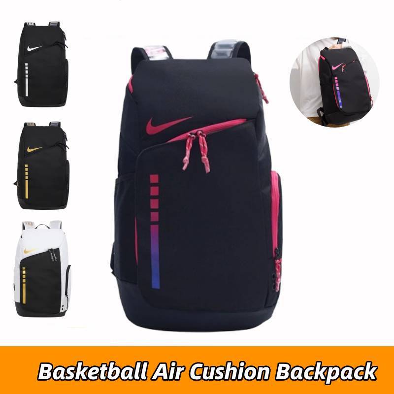 NIKE New ELITE Backpack With Air Cushion Sports Travel Laptop Bag ...