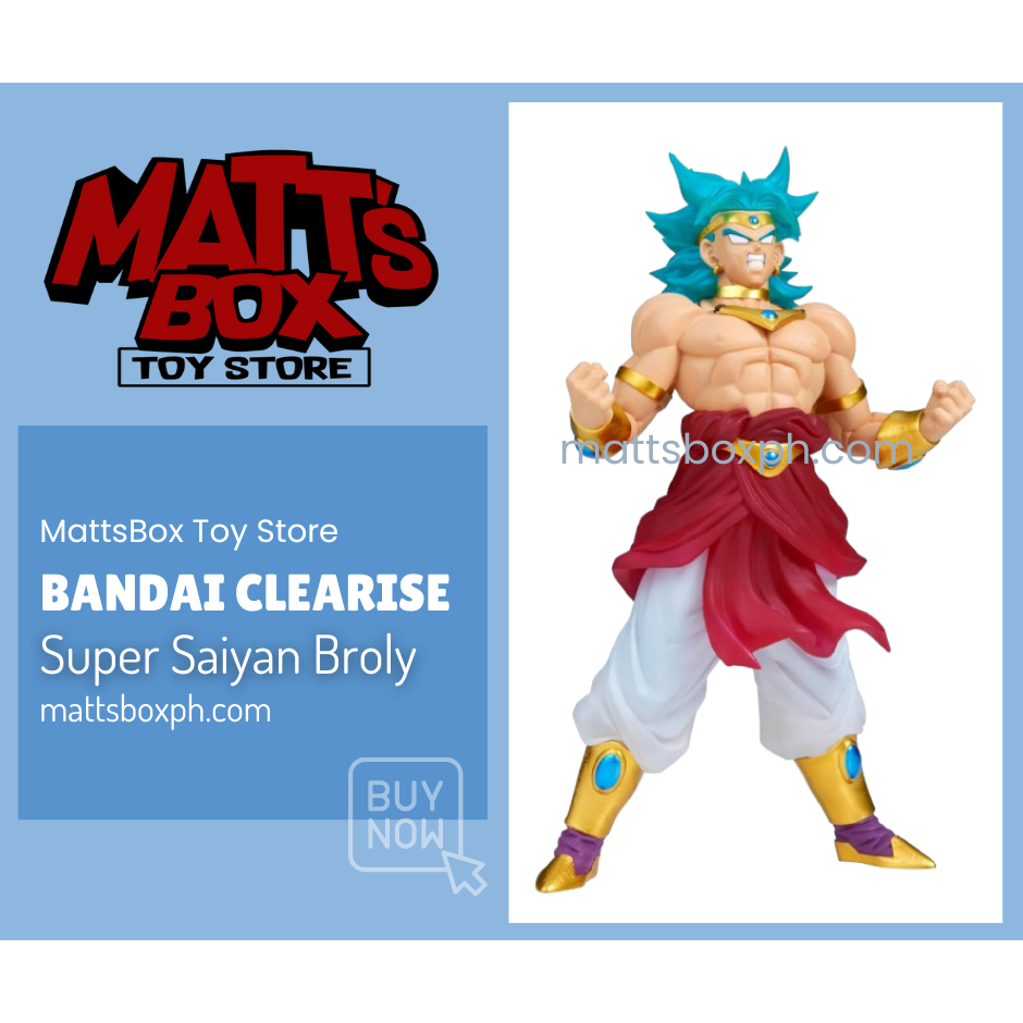 [1224] Banpresto (DBZ) CLEARISE SUPER SAIYAN BROLY | Shopee Philippines