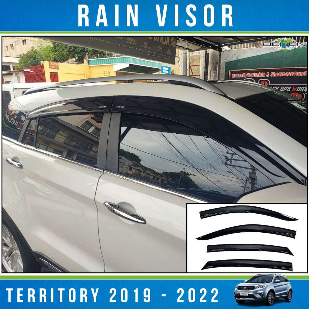 Rain Guard Window Visor TERRITORY 2019 - 2022 | Shopee Philippines