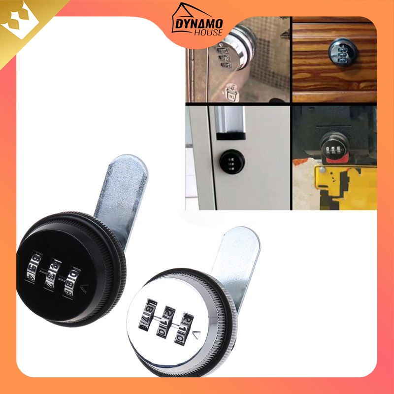 30mm Combination Cabinet Lock Password Drawer Locks Cam Lock Cabinet ...