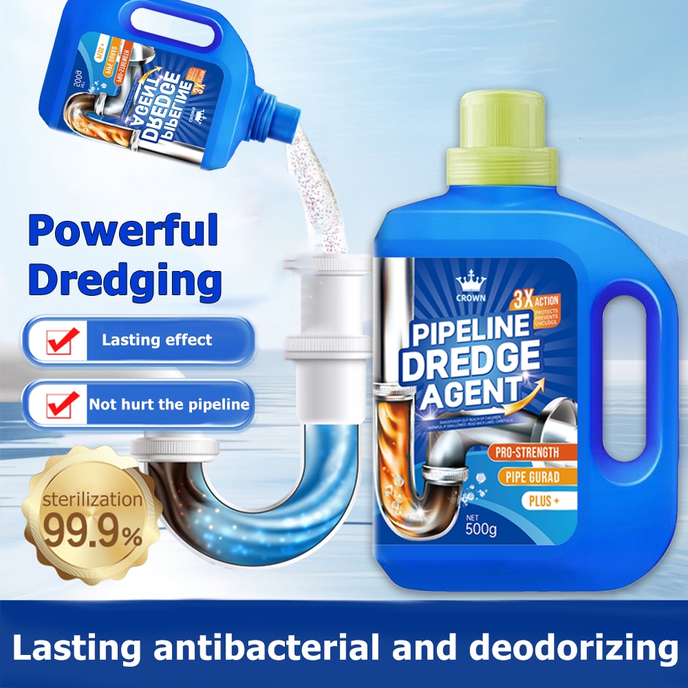 Powerful Clog Remover 500G Sink And Drain Cleaner Drainage Pipe Cleaner ...