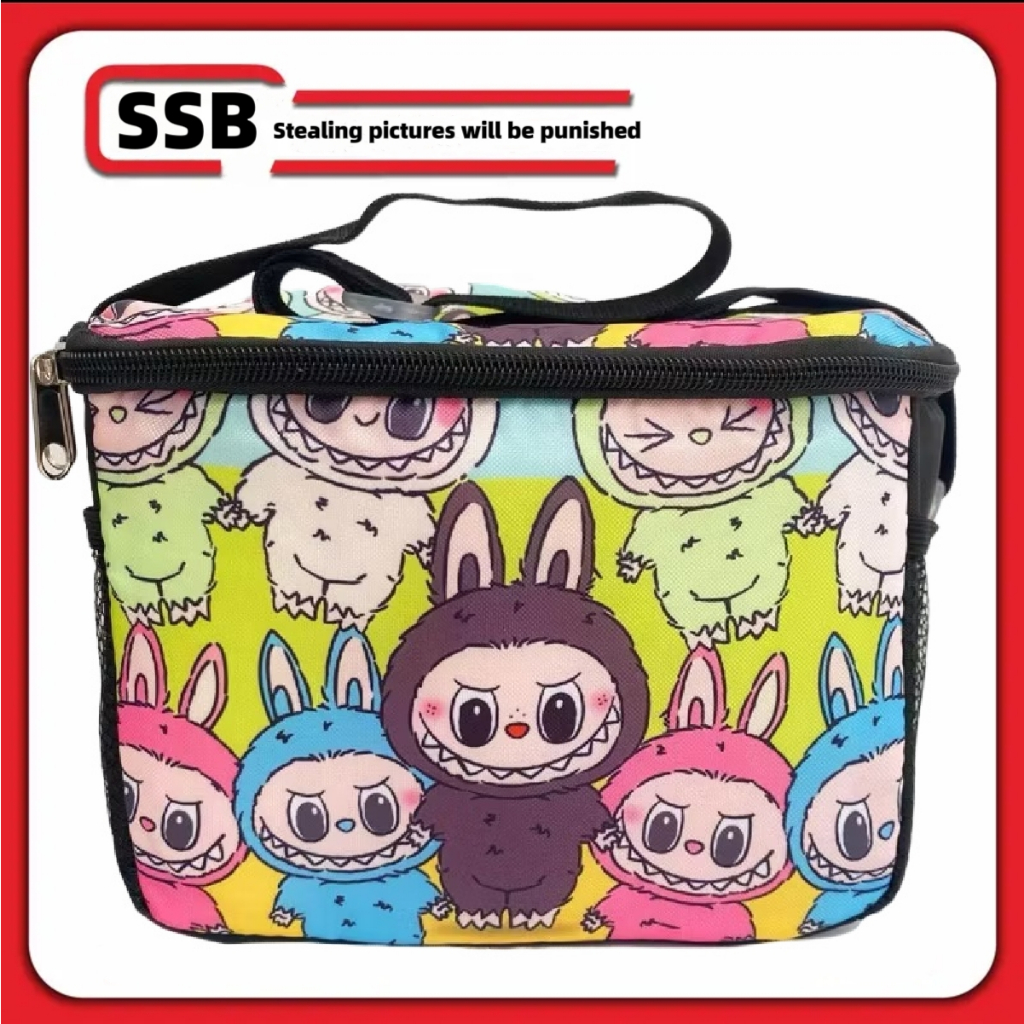 LABUBU Insulated Lunch Bag Backpack Bag | Shopee Philippines
