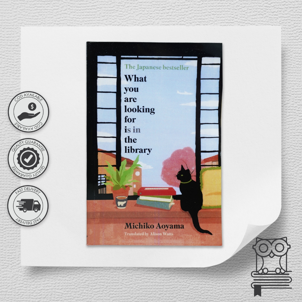 Booksmartmnl What You Are Looking For Is in the Library by Michiko Aoyama Book | Shopee Philippines