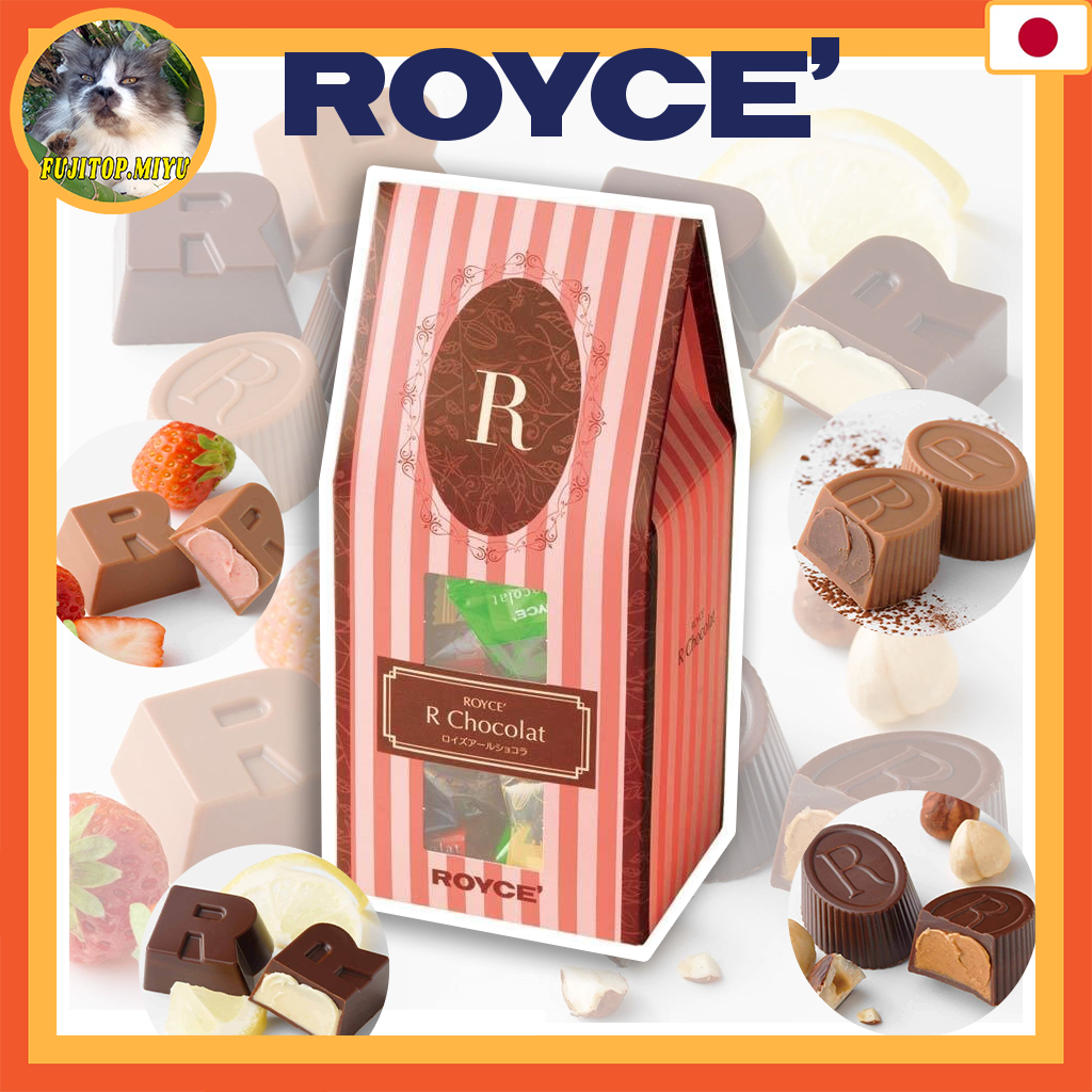 ROYCE ROYCE R CHOCOLAT [Assortment of 4 types] | Shopee Philippines