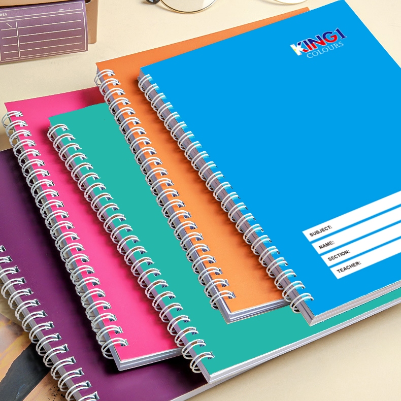 Fanvin Korea A5 spiral notebook 10 pcs set 80 pages Waterproof Thick 10 ...