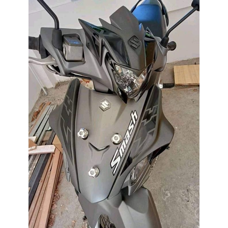 Suzuki smash mask visor and plasher | Shopee Philippines