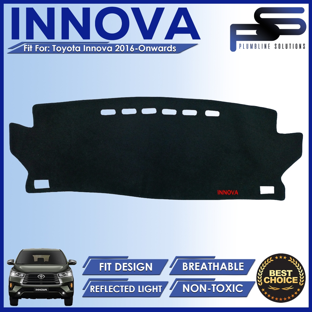 Toyota Innova Aug 2016 - Onwards Dashboard Cover Dashmat Dash Mat ...