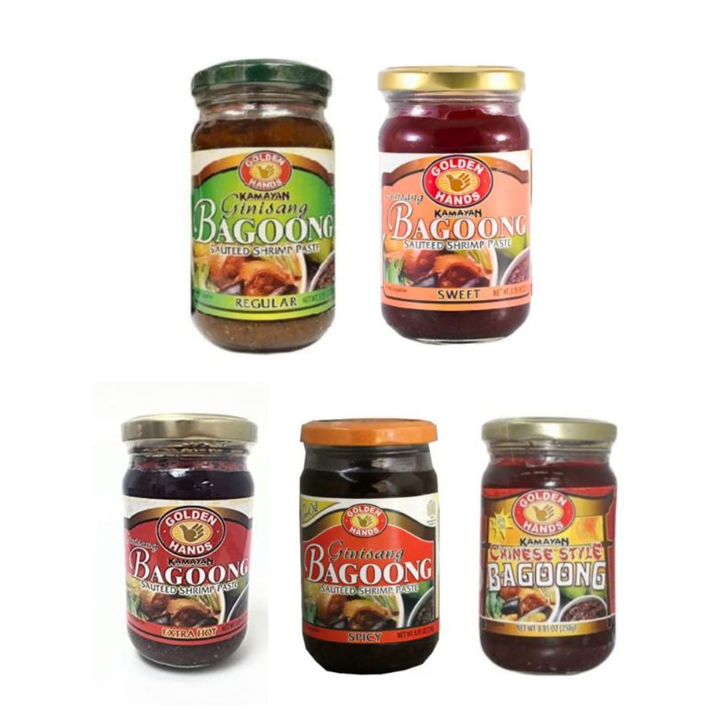 Golden Hands Kamayan Bagoong Sauteed Shrimp Paste 250g | Shopee Philippines
