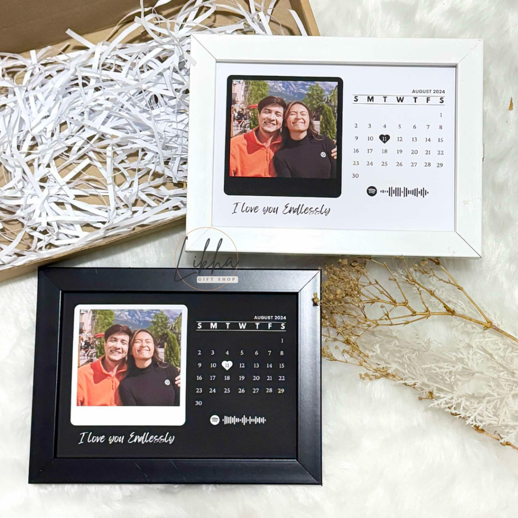 Personalized glass frame / 5R single glass frame / Customized gift ...