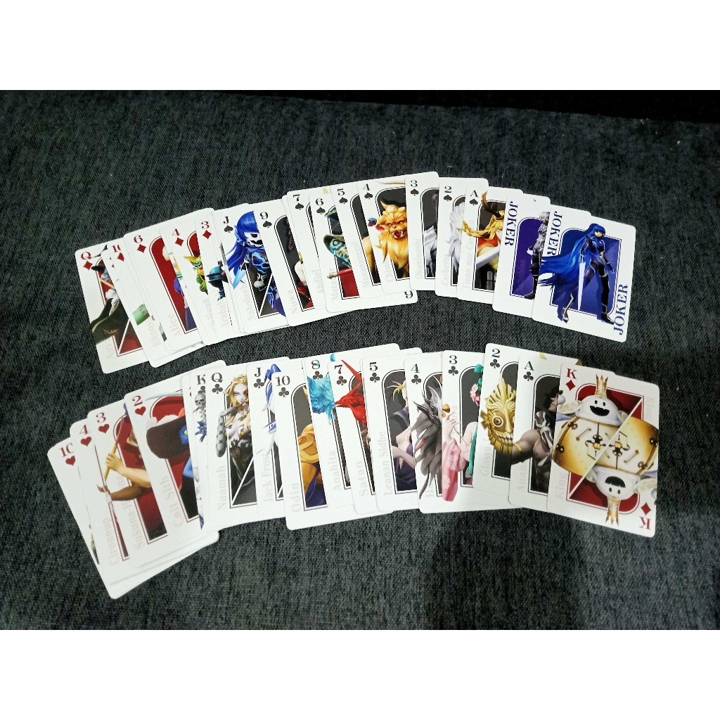 Shin Megami Tensei V Vengeance Collectible Playing Cards (New) | Shopee ...