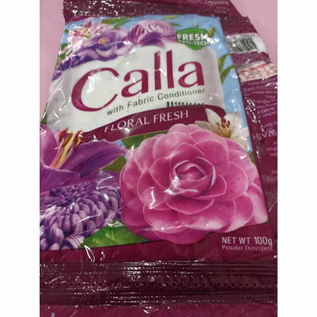 CALLA Floral Fresh 100g sachets powder 6pcs/12pcs (Choose Variation ...