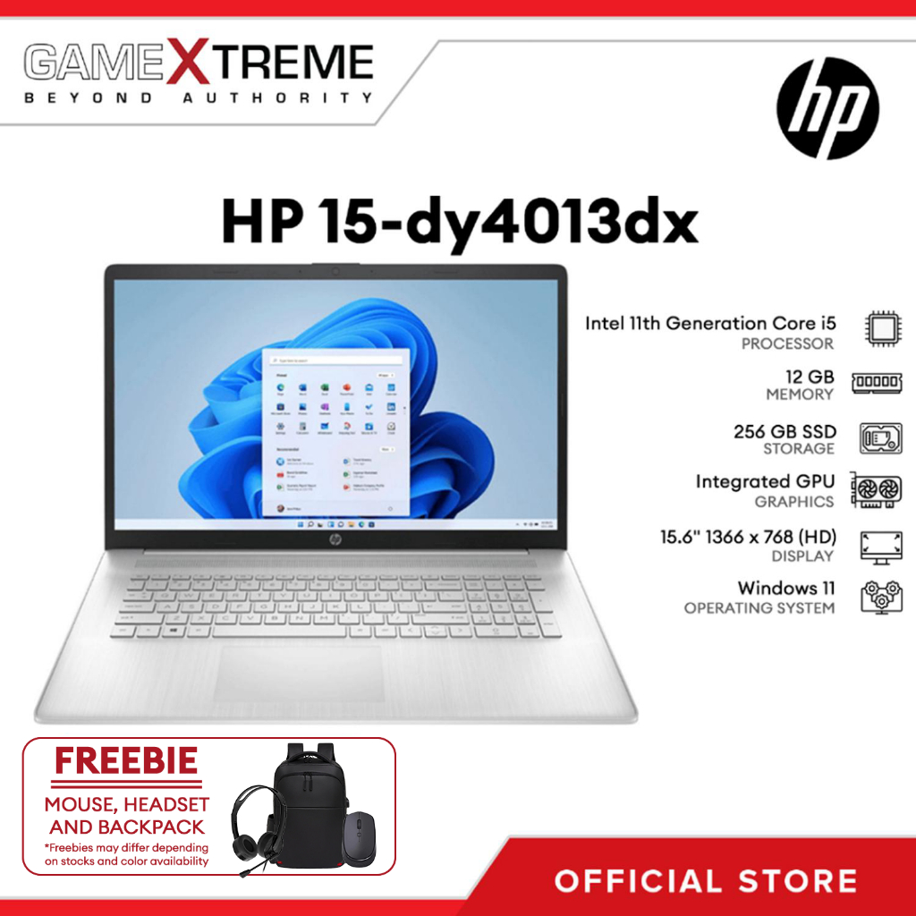 HP 15-dy4013dx 15.6" Touch-Screen Laptop - Intel Core i5 12GB RAM ...