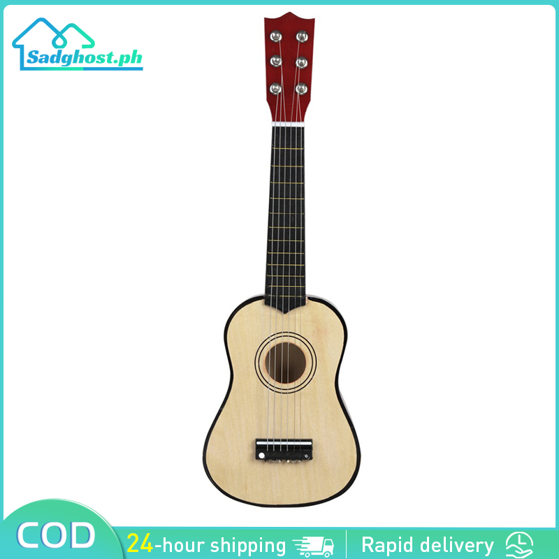 Ukelele small guitar Soprano 6 Strings Spruce Basswood Guitar wooden ...