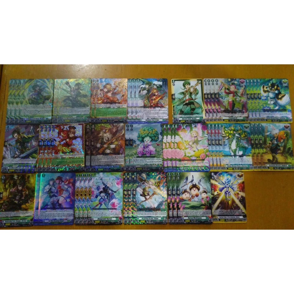 CFV A Viridescent Flash, Rorowa Deck Stoicheia Cardfight Vanguard ...