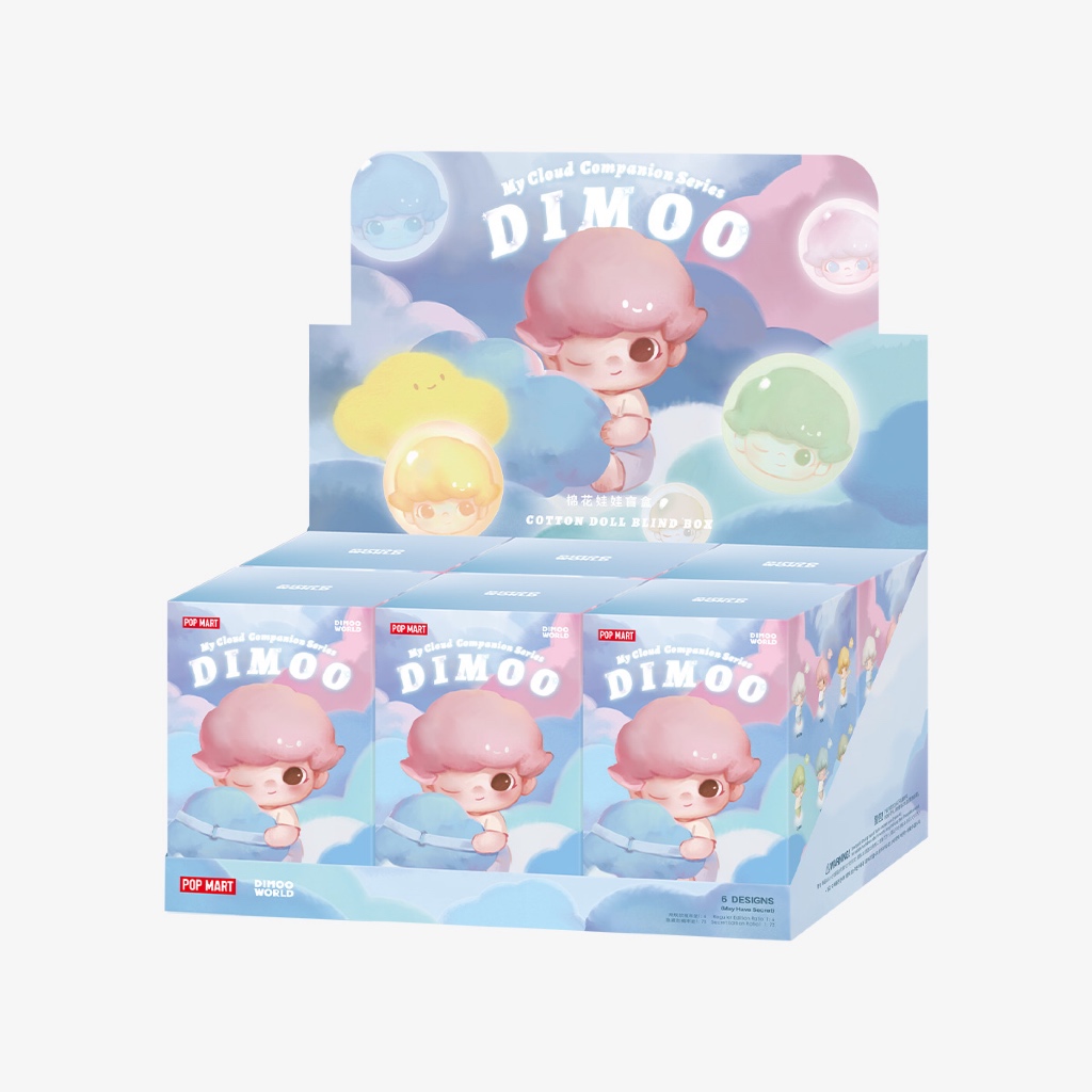 DIMOO My Cloud Companion Series Cotton Doll Blind Box (SEALED FOIL ...