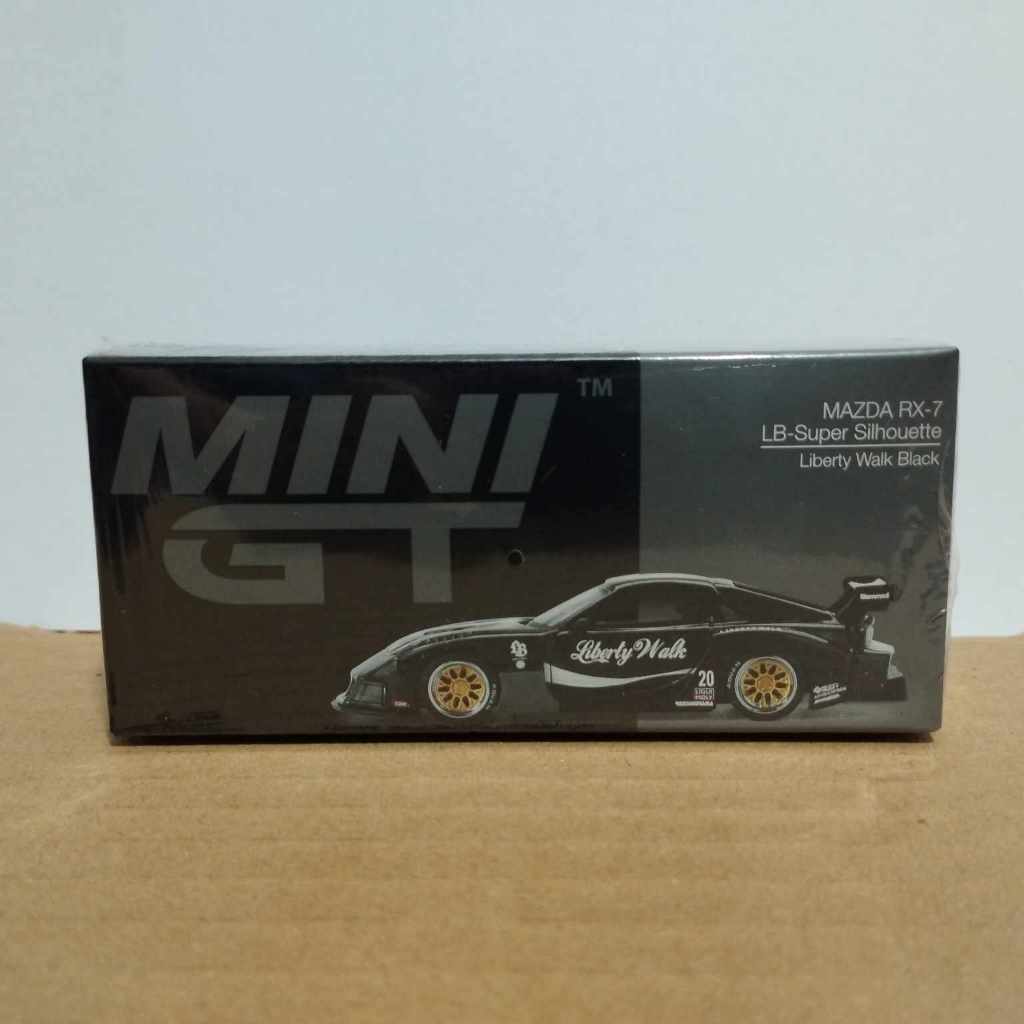 Mini GT #785 Mazda RX-7 LB-Super Silhouette (Liberty Walk Black ...