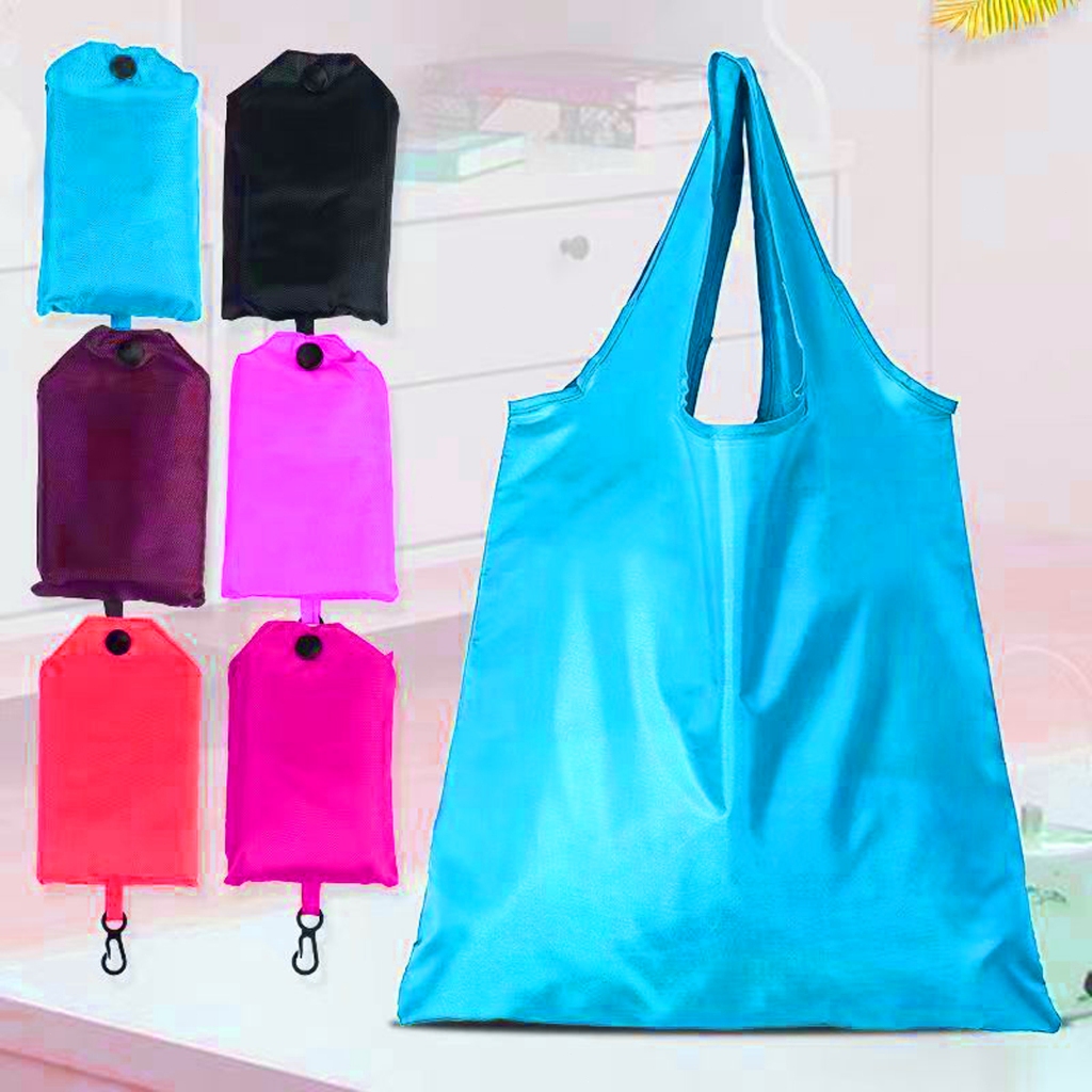 Reusable Foldable Washable Grocery Bags Eco Tote Eco-Friendly Shopping ...