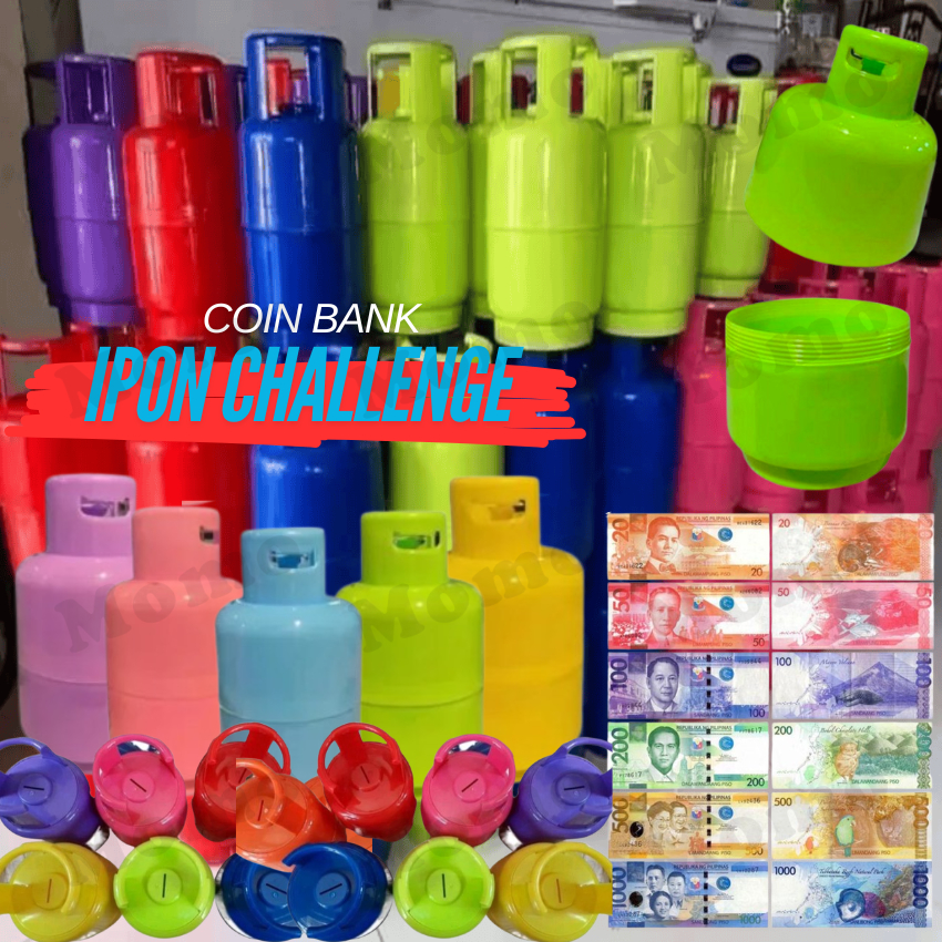 Best seller big LPG coin bank ipon challenge 2025 trending coin bills ...