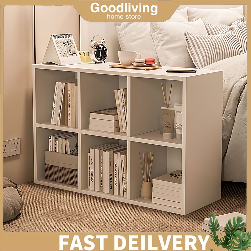COD Book Shelf Organizer Display Cabinet Modern Wooden Storage Rack ...