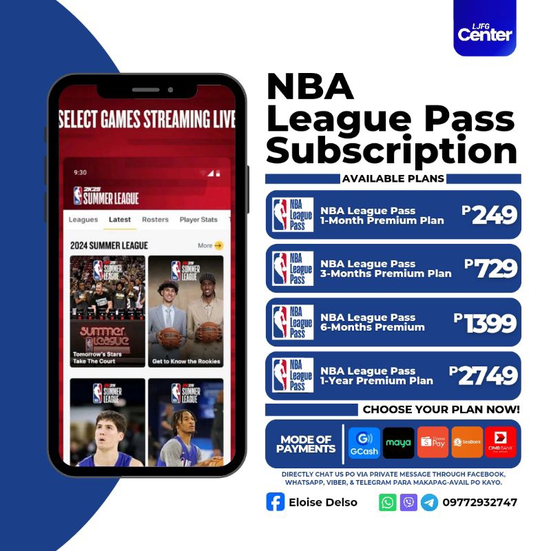 NBA League Pass Premium Subscription | BUY LEAGUE PASS CHAT - NO ...