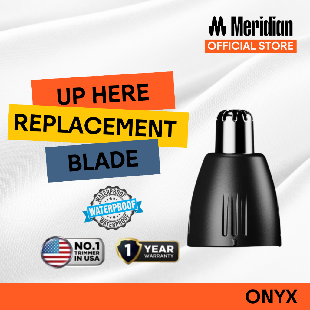Meridian Waterproof Replacement Blade for Up Here Nose and Ear Trimmer ...