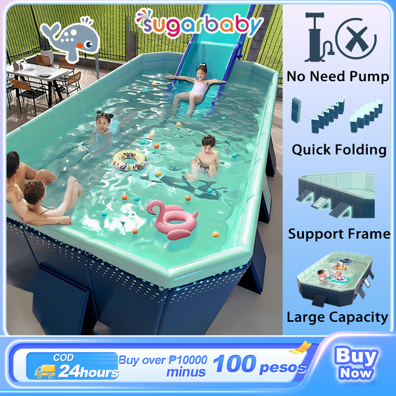 Swimming Pool For Kids Non Inflatable Swimming Pool for Family Foldable ...