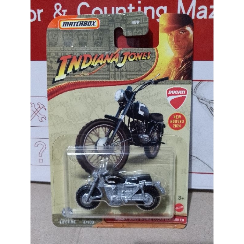 MATCHBOX INDIANA JONES THEME DUCATI SCRAMBLER | Shopee Philippines
