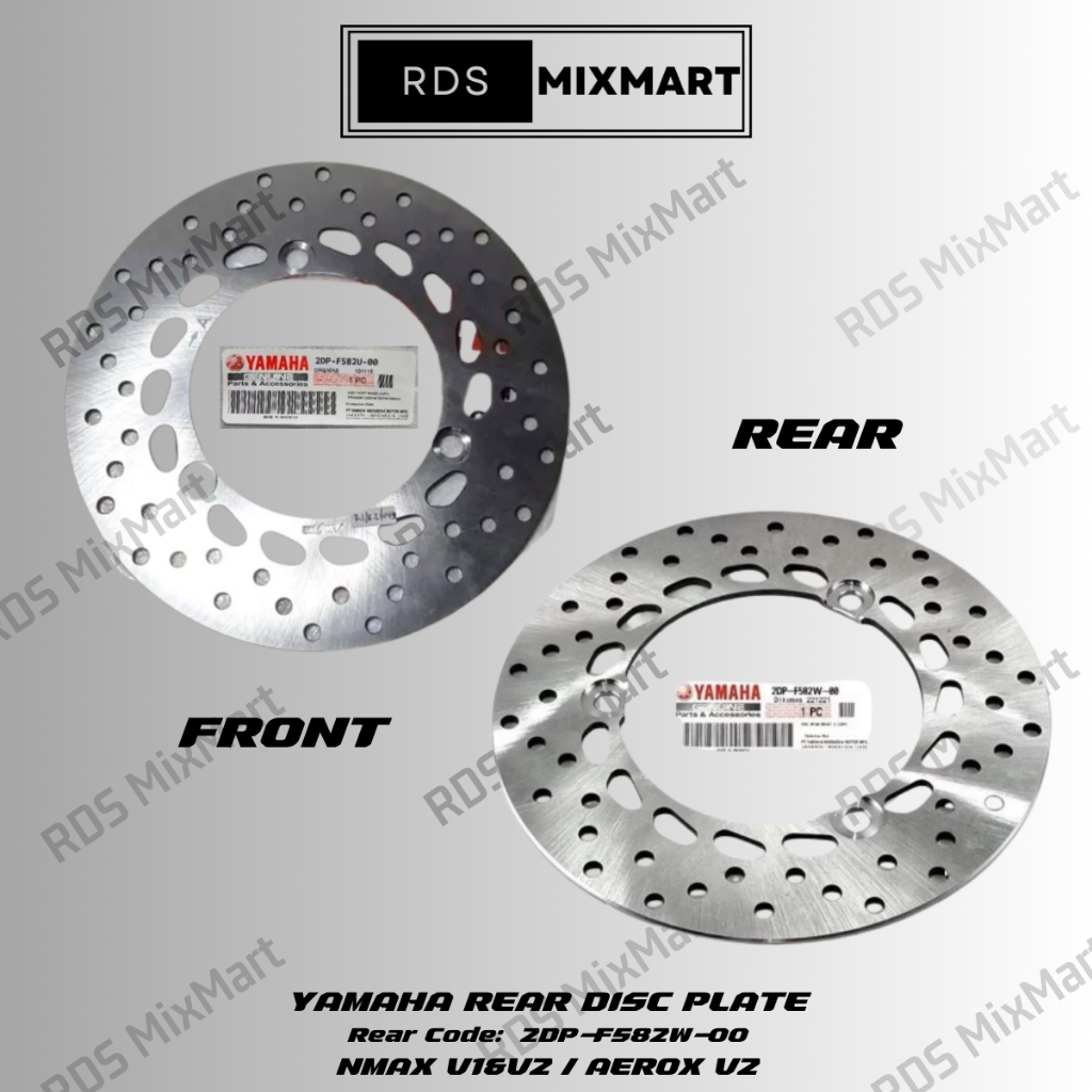 YAMAHA FRONT AND REAR DISC for NMAX V1 & V2 | Shopee Philippines