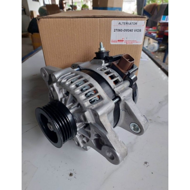 ALTERNATOR ASSEMBLY TOYOTA VIOS 12VOLT 80 AMPERE OEM PACKING 27060 ...