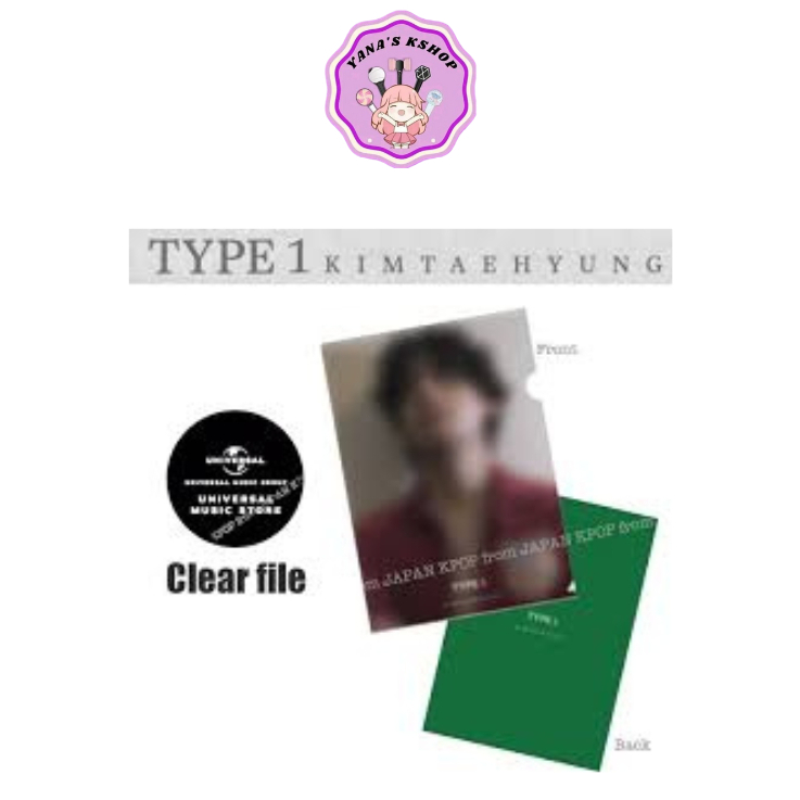 KIM TAEHYUNG TYPE 1 PHOTOBOOK [ WITH UMS POB ] | Shopee Philippines