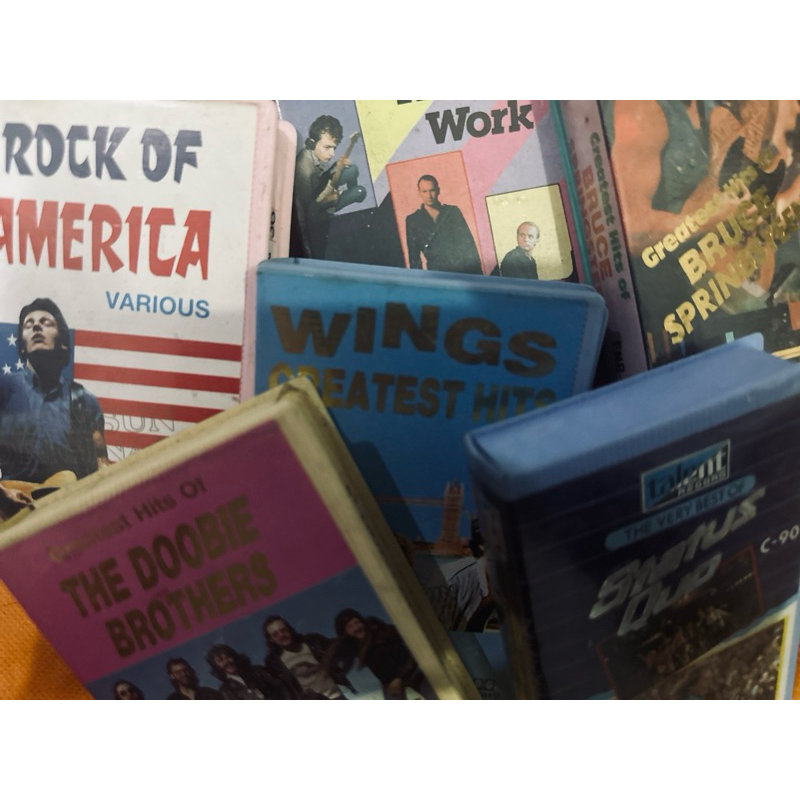 Rock Cassette Tapes Bootleg Heatproof Clamshell Cassette Tape Saudi Cassette Indonesia Cassettes