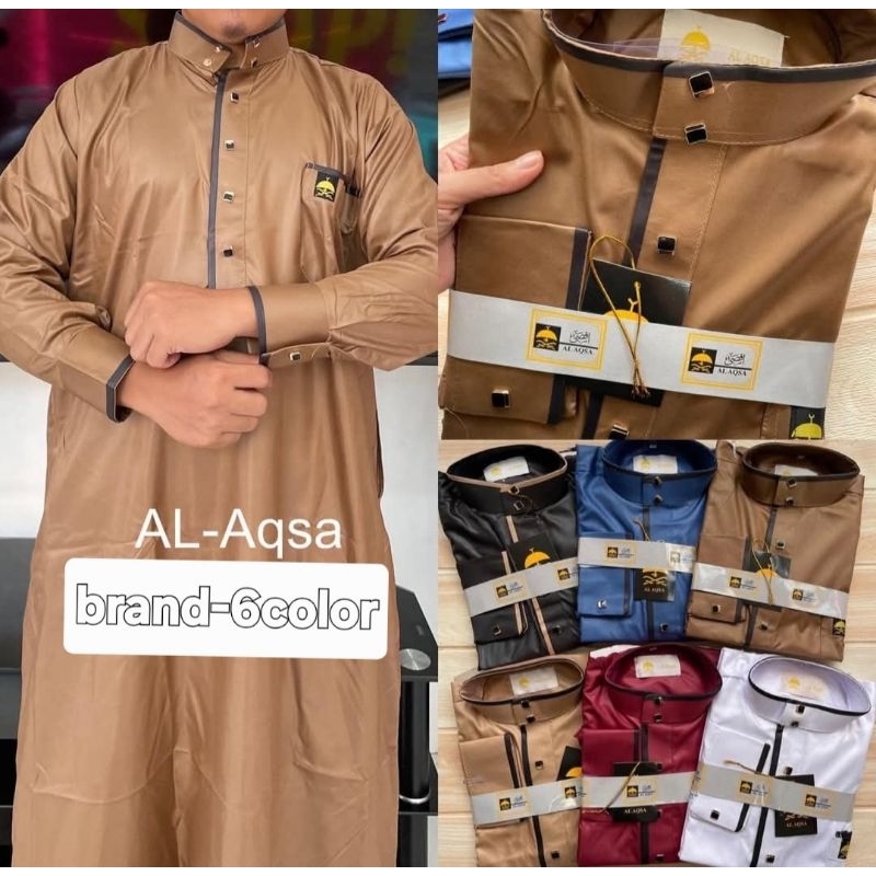 AL AQSA BRAND thobe/juba kimon | Shopee Philippines