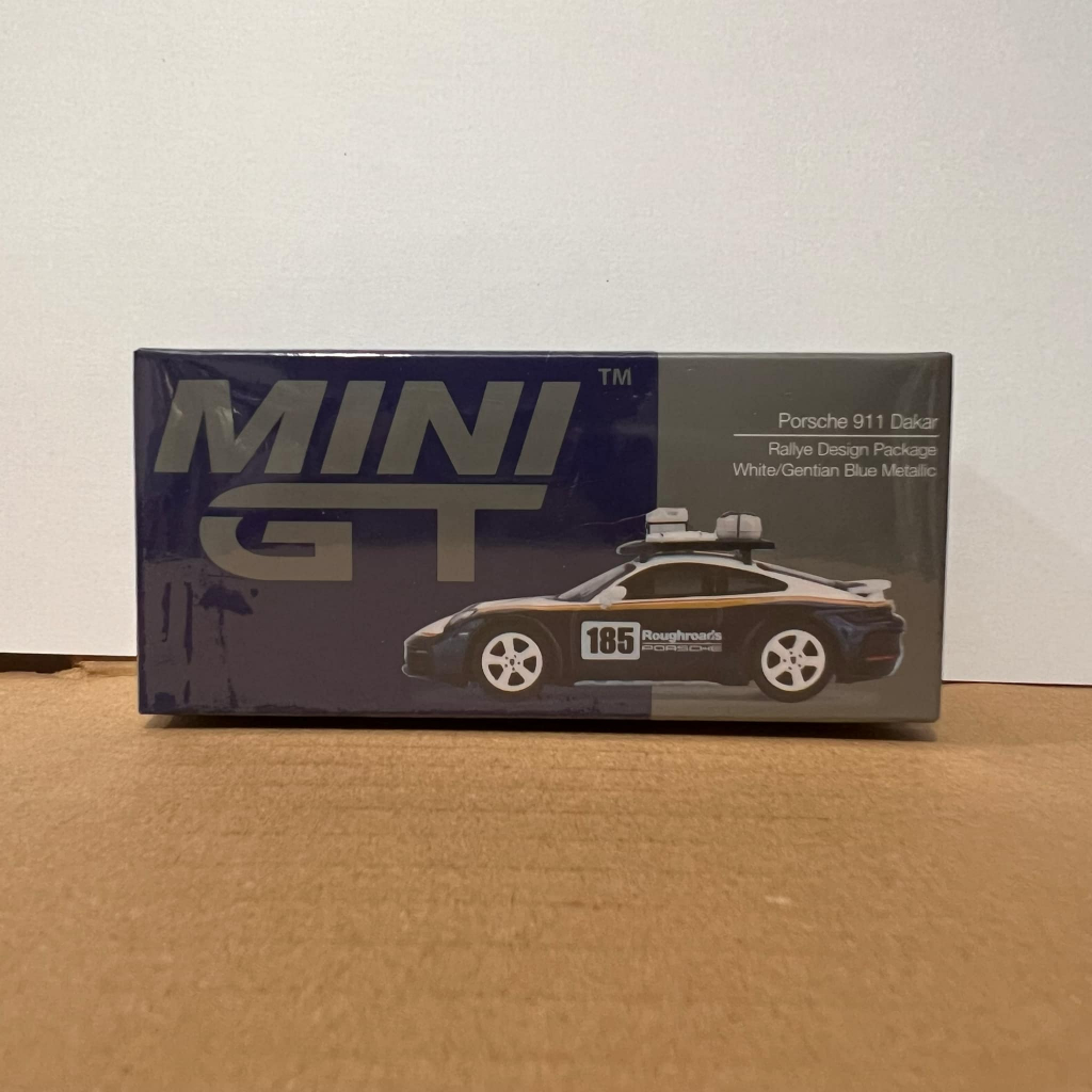 Mini GT #805 Porsche 911 Dakar (Rallye Design Package White/Gentian ...