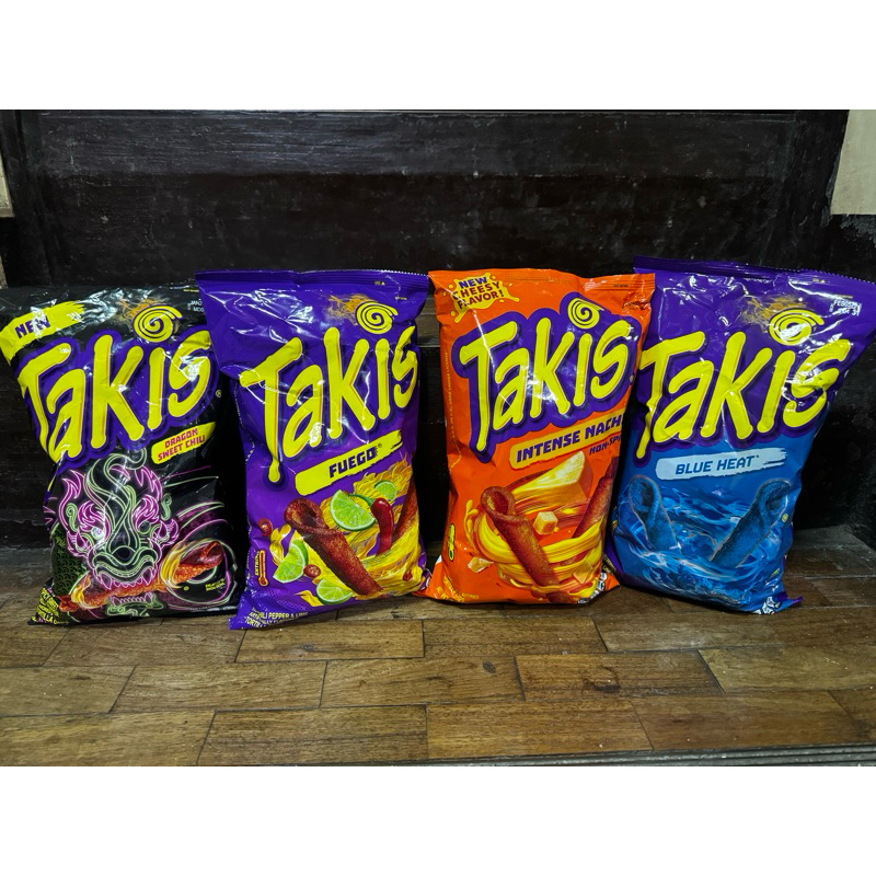 28.4g/92.3g /280.7g Takis Extreme Hot Chili Pepper Lime Fuego/BlueHeat ...