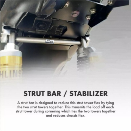 Rear Strutbar Stabilizer for Aerox V1 V2 - CNC Aluminum Alloy ...