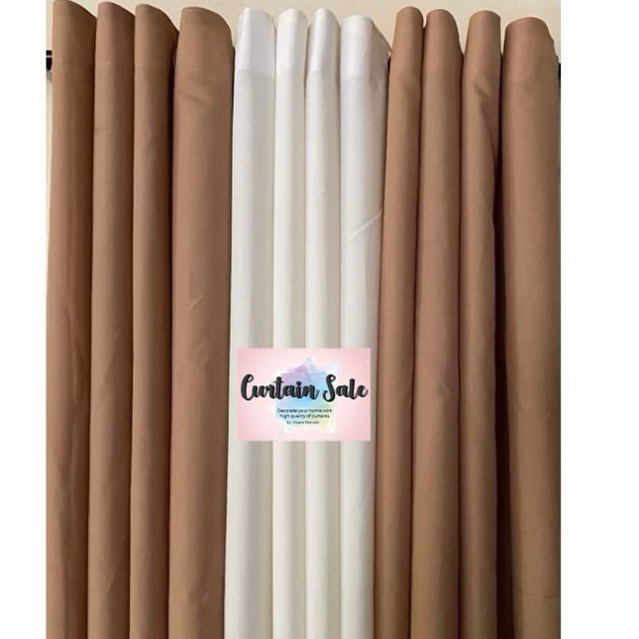 PLAIN MOCHA 5ft/ 6ft/ 7ft (sold per set) | Shopee Philippines