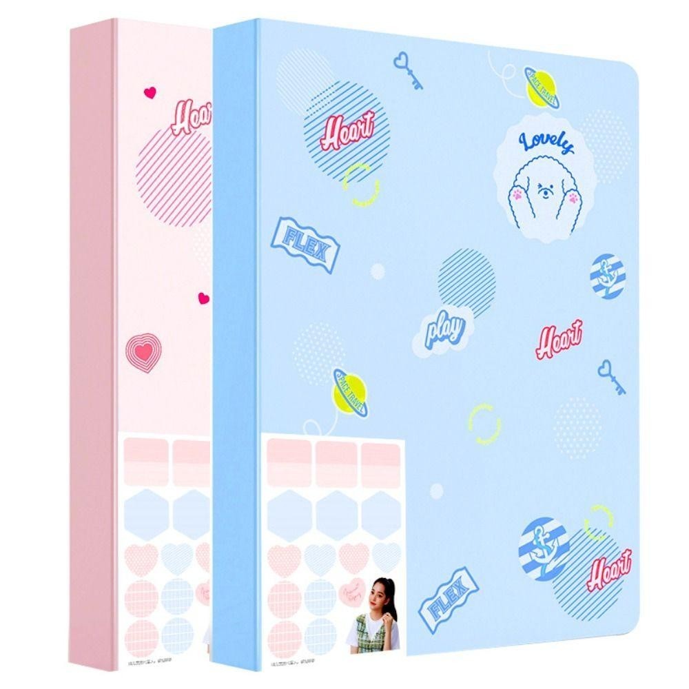 Clearbook 30 pages A4 PP File Storage BagTransparent Inner Bag Cartoon ...
